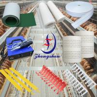 China Zhongshen Polypropylene Poultry Manure Belt with Customized Length and Low Egg Broken Rate for Chicken Farms for sale