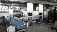 China Durable High Temp Dishwasher Flight Type Industrial Size Dishwasher OEM for sale