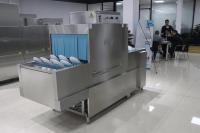 China Conveyor Automatic Dishwasher Machine Commercial Intelligent Control for sale