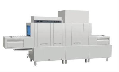 China 50KW Industrial Dish Washer For Restaurant Freestanding ISO9001 for sale