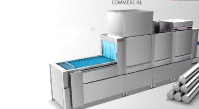 China OEM Super Quiet Dishwasher Stainless Steel Restaurant Kitchen Dishwasher RoHS for sale