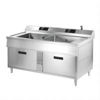 China Spinach Cabbage Washing Machine Fruit Industrial High Pressure Dishwasher for sale