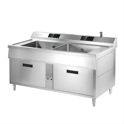 China Spinach Cabbage Washing Machine Fruit Industrial High Pressure Dishwasher for sale