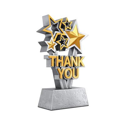 China 3D Folk Sports Metal Trophy Cup Star Shape Aluminum Alloy Material for sale