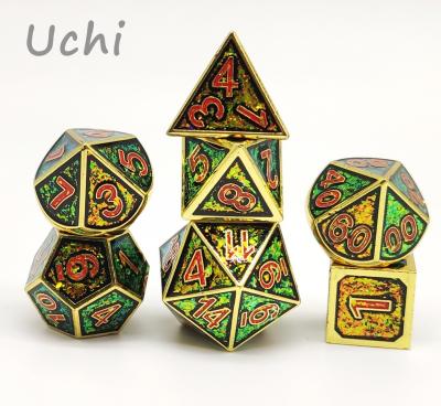 China Metal Polishing Tabletop Game Dice Odorless Wear Resistant Durable for sale