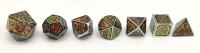 China GST Hand Polished Metallic Game Dice , Environment Friendly Multi Sided Dice for sale