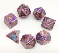 China OEM Nontoxic Bulk Polyhedral Dice Sets , Wear Resistant Polyhedral 7 Die for sale