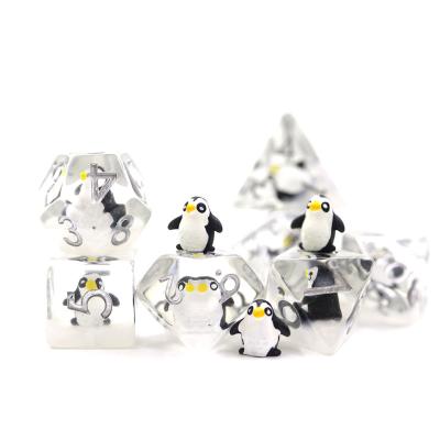 China ISO9001 Polyhedral Resin RPG Dice Hand Pouring For Savage World for sale