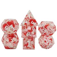 China Resin Antiwear Precision Polyhedral Dice With Sharp Edges Durable for sale