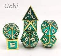 China OEM Lightweight Polyhedral Metal Dice Multipurpose Practical for sale