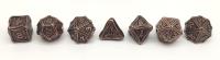 China Nontoxic Handcrafted Metal Dice Set , Lightweight Dice Sharp Edges for sale
