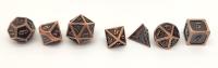 China Practical Hand Pouring Metal Gaming Dice , Wear Resistant Cool Metal Dice for sale