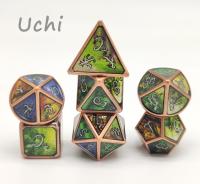 China Sturdy Practical Miniature Dice Set , Wear Resistant Micro DND Dice for sale