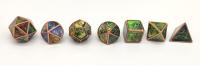 China Luxury Themed Mini RPG Dice Sets Neat Sharp Edges For Shadowrun for sale