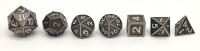 China Smooth Finish Mini RPG Dice Multicolor Practical Resin Metal Materials for sale