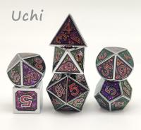China Manual Grinding Mini RPG Dice D6 D8 D10 Lightweight For Collection for sale