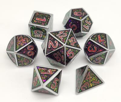 China GST Multipurpose Mini RPG Dice 7 Piece Lightweight Manual Grinding for sale