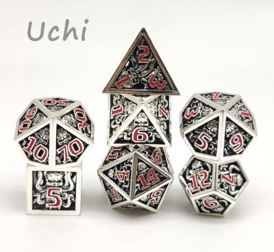 China Antiwear Practical Polyhedral Dice DND Waterproof Sharp Edged for sale