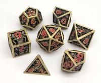 China Polishing Nontoxic Polyhedral Dice DND Portable For Tabletop Games for sale