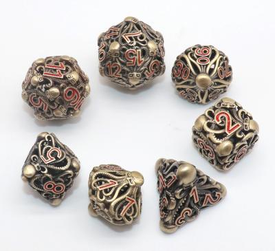 China Durable Handmade Micro DND Dice , Mini Polyhedral Tiny D20 Dice for sale