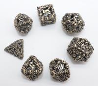 China Luxury Odorless Tiny Polyhedral Dice Bulk D10 D12 D20 Multicolor for sale