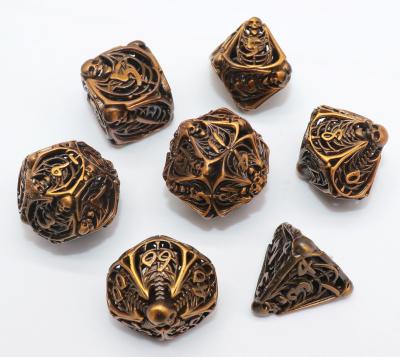 China Neat Sharp Edges Mini Polyhedral Dice DND Wear Resistant Sturdy for sale