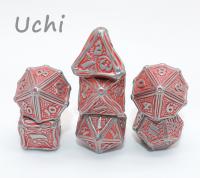 China Antiwear Practical Mini Polyhedral Dice Set Handcrafted Durable for sale