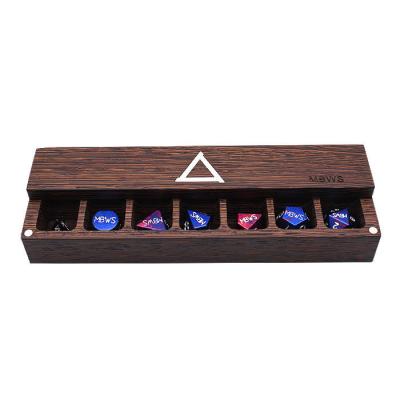 China Polyhedral Seven Dice RPG Set Handmade Lightweight Wear Resistant for sale