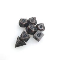 China Mini Metal Polyhedral Dice Dungeons and Dragons High Quality  for Board or Card Game for sale