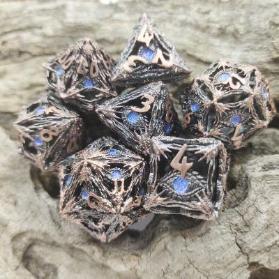 China Odorless Durable Polyhedral Resin Dice Anti wear Durable Multipurpose Tiny Metal for sale