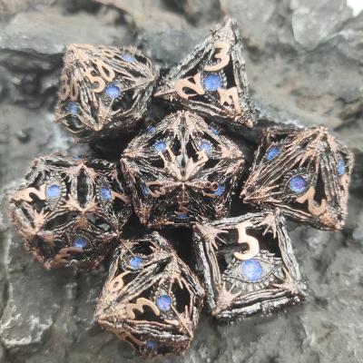 China Sharp Edge Dice Cool Polyhedral Odorless Manual Grinding Dice Set for sale