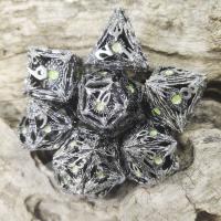 China Dice Wear Resistant Edge Resin Portable For Shadow Run Dungeons and Dragons RPG for sale