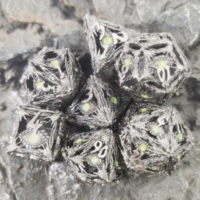 China Hand Sanded Precision Anti wear Practical Multipurpose RPG Dice DND for sale