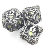 China Polyhedral Dice Edge Resin  Gemstone Translucent  Hand Carved Durable For Savage World for sale