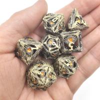 China Hand pokemon card  Polyhedral Dice  game for adult High Temperature for sale