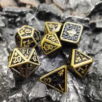 China Dungeons and Dragons RPG Dice chip High Temperature Metal For Family Game for sale
