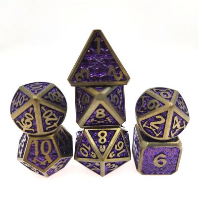 China Lightweight Manual Grinding Gold Plated Metal Mini Dice affirm card for sale