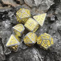 China Game For Adult DND Dice Set Mini Supplier Polyhedral RPG High Temperature for sale