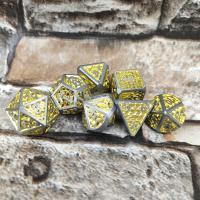 China Game For Adult DND Dice Set Mini Supplier Polyhedral RPG High Temperature for sale