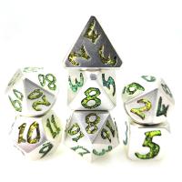 China Moistureproof Hand Polished For Hammer And Yahtzee Wear Resistant Tiny D20 Dice for sale