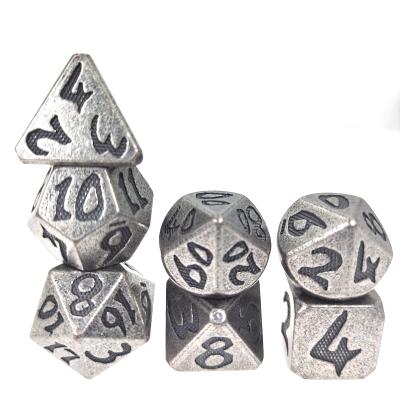 China Mini supplier polyhedral RPG Dice Set For Dungeons And Dragons Resistant polyhedron for sale