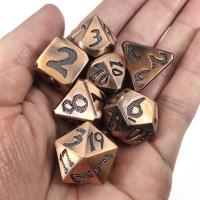China GST Multi purpose CE Precision RPG OEM Nontoxic Bulk RPG Polyhedral Dice Set for sale