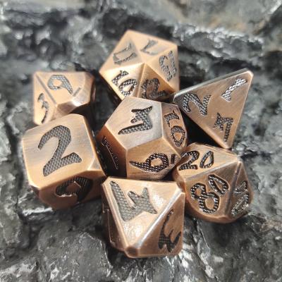 China Poker tabl Environmental Friendly Color Portable Anti wear Dice Polyhedral for sale