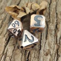 China Poker tabl Environmental Friendly Color Portable Anti wear Dice Polyhedral for sale