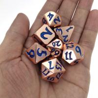 China Odorless Manual Grinding Waterproof Resin OEM Nontoxic Bulk Polyhedral Dice Set for sale