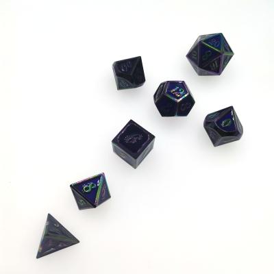 China Alloy Mini Polyhedral Dice Set For Dungeons And Dragons Durable for sale