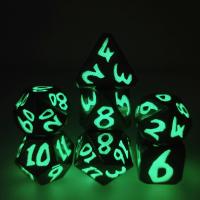 China Nontoxic Rpg Game Dice Set Polyhedral Practical Manual Grinding Tiny Dice for sale