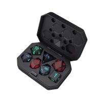 China DND Board Polyhedral Dice Adult Game Magic Trick Pixels Electronic Glow LED Dice for sale