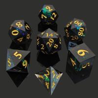 China Two -Color Custom DND RPG Dice Set D6 D20 7 Mold Polyhedron Set for sale