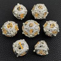 China Longkong Circle Metal Dice Set DND Dungeon And Multi -Noodle RPG Chessboard Game for sale